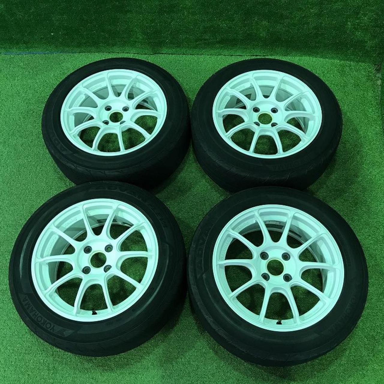 YOKOHAMA ADVAN Racing(アドバンレーシング) RZⅡ(RZ2)+YOKOHAMA ADVAN FLEVA(フレバ ...