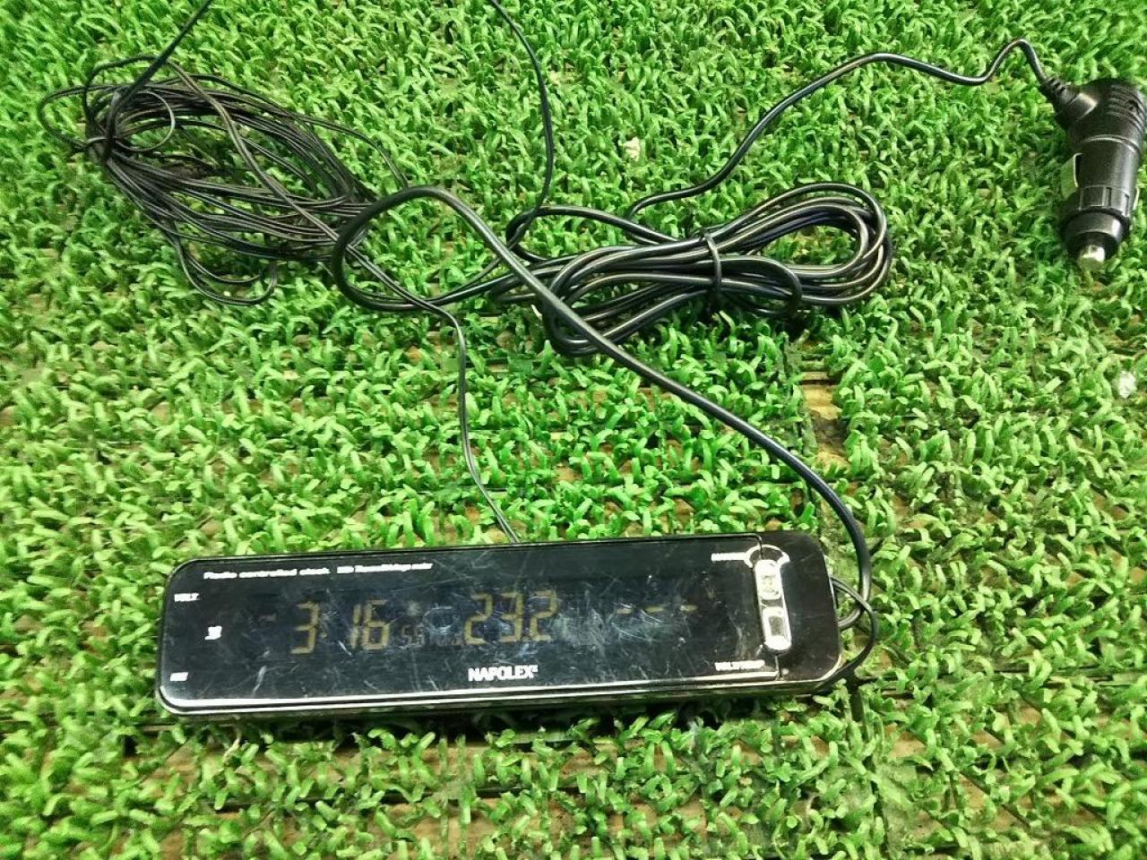 NAPOLEX Radio controlled clock 時計 | 中古品 | アップガレージ 宇都宮店 | カー用品 その他(カー用品 ...