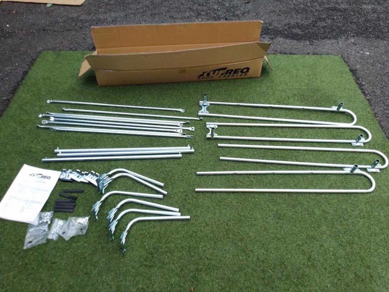 【精興工業】精興工業 TUFREQ タフレック L271(現UL32)ルーフキャリアLシリーズ(6本脚タイプ組み立て式) | 新古品 | アップガレージ 宇都宮店 | カー用品 キャリアを通販 ...