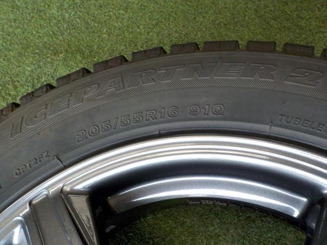 BRIDGESTONE TOPRUN 5本スポーク + BRIDGESTONE ICE PARTNER 2 | 中古品 | アップガレージ 宇都宮店 | カー用品 スタッドレスタイヤホイール ...