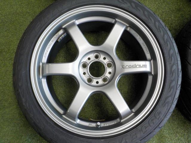 RAYS製 鍛造ホイ-ル!! BRIDGESTONE Prodrive GC-06H + FINALIST 595 EVO 215/45R17 ...