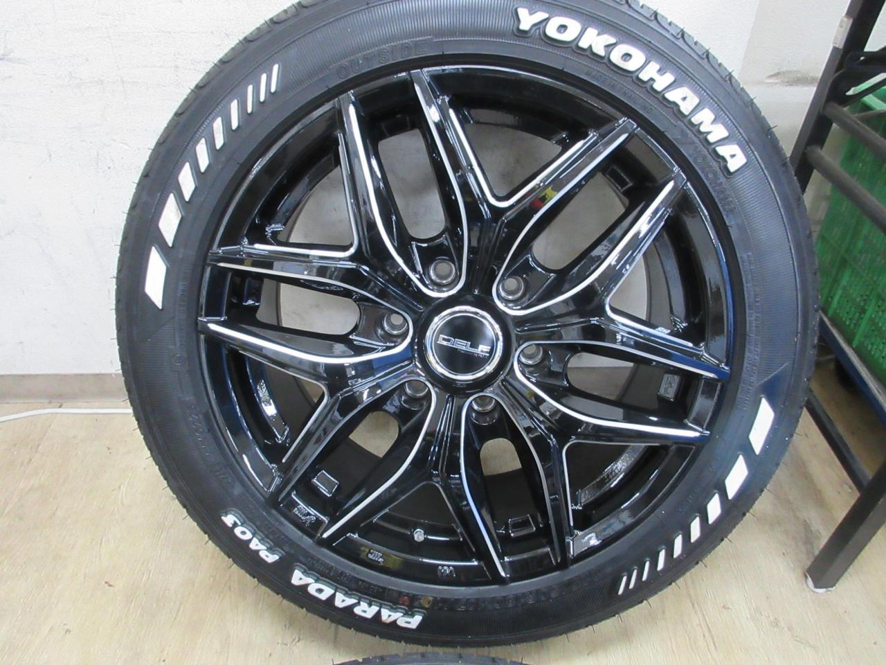 【FLEX】DELF 01+【YOKOHAMA】PARADA PA03 | カー用品 タイヤホイールセット 18インチタイヤホイールセットを通販で購入する | 中古カー＆バイク用品の販売なら ...