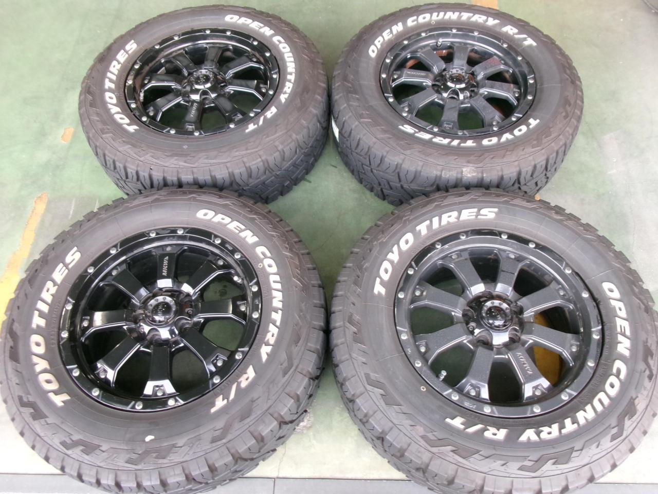 【TRISTAR INTERNATIONAL(トライスターインターナショナル)】MKW(エムケーダブリュー) MK-46+【TOYO】OPEN COUNTRY R/T | カー用品 タイヤ ...