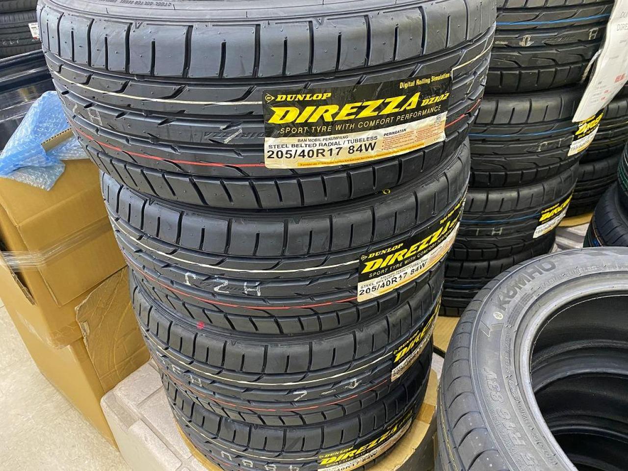 DUNLOP(ダンロップ)DIREZZA DZ102 205/40R17 2025年製 4本 | 新品 | アップガレージ 石川小松店 | カー用品 タイヤ 17インチタイヤを通販で購入する ...