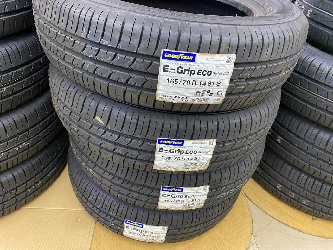 GOODYEAR(グッドイヤー) EfficientGrip ECO EG01 165/70R14 4本 2023年製 アウトレット | カー用品 タイヤ 14インチタイヤを通販で購入する ...