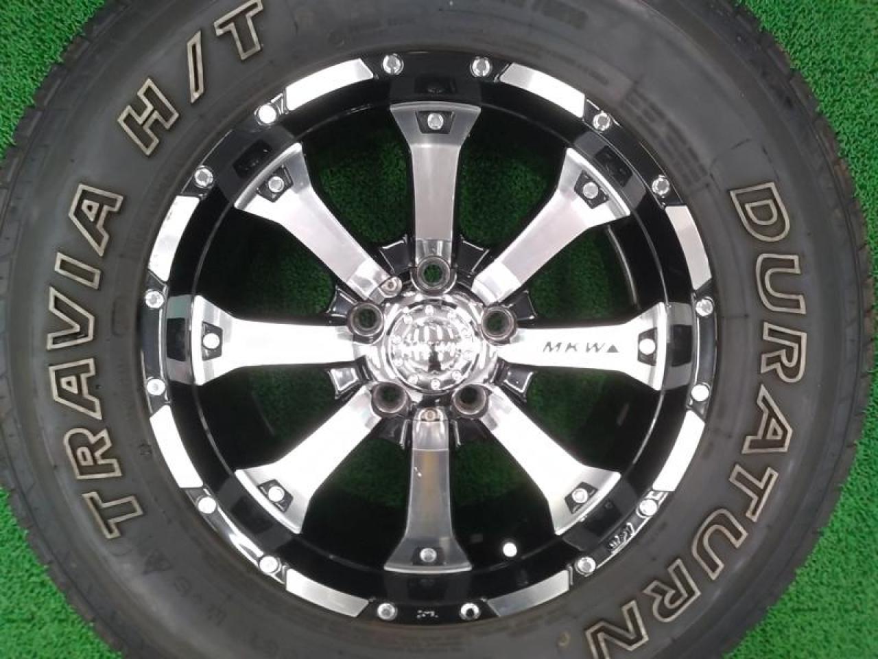 TRISTAR INTERNATIONAL MKW MK-46 + DURATURN TRAVIA H/T ※残り溝違い※ | カー用品 タイヤホイールセット 16インチタイヤホイールセットを ...