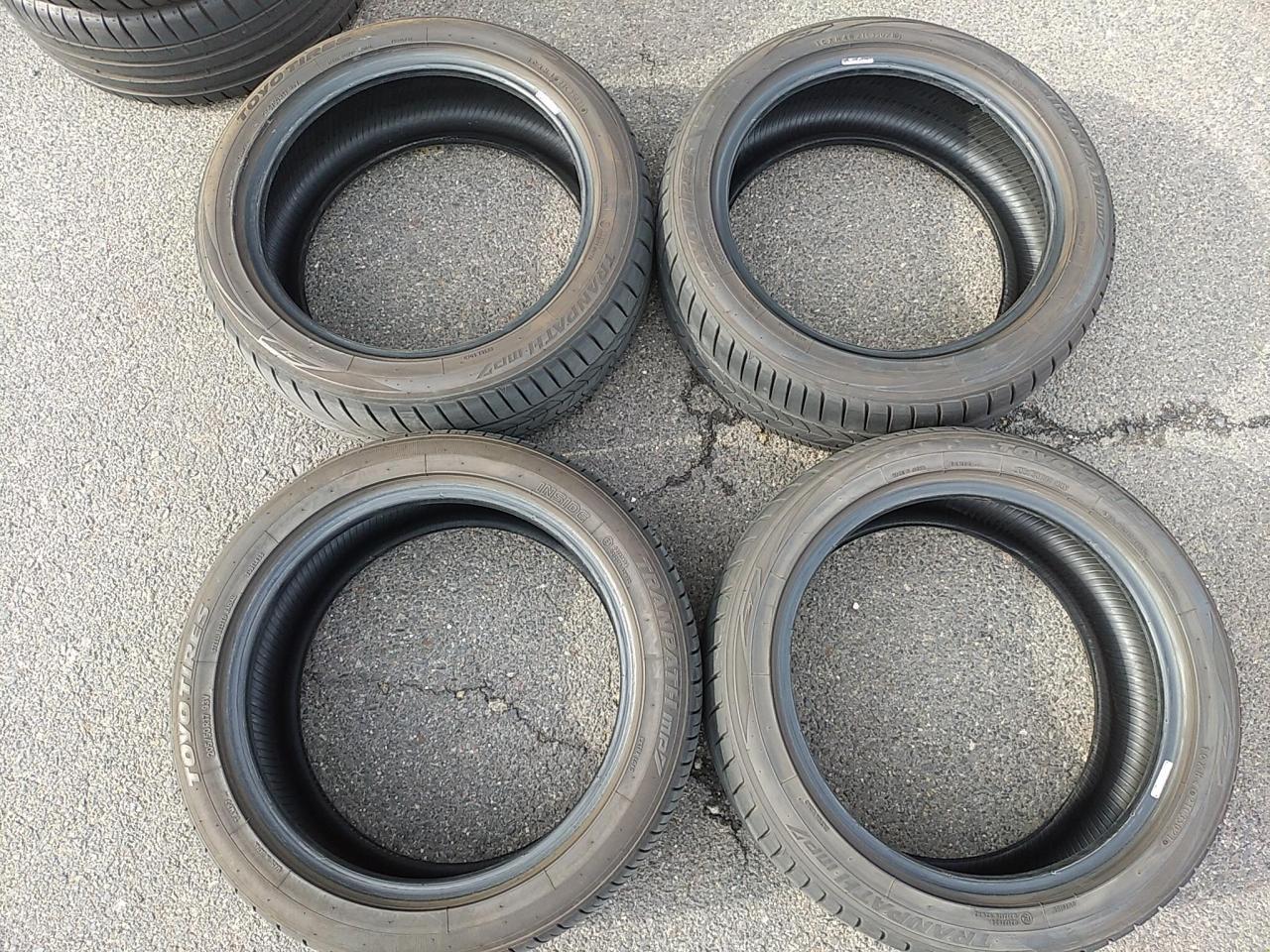 【TOYO】 TRANPATH mpz 4本セット | カー用品 タイヤ 17インチタイヤを通販で購入する | 中古カー＆バイク用品の販売ならアップガレージ