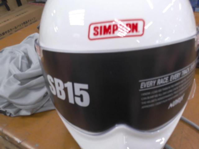SIMPSON SUPER BANDIT 15 | バイク用品 ヘルメット フルフェイス(二輪)を通販で購入する | 中古カー＆バイク用品の販売ならアップガレージ