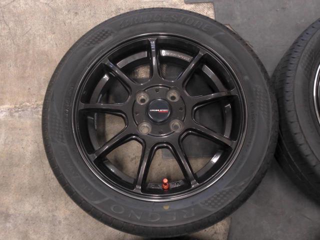 HOT STUFF CROSS SPEED HYPER EDITION RS9 + BRIDGESTONE REGNO GR-Leggera | カー用品 タイヤホイールセット 14インチ ...