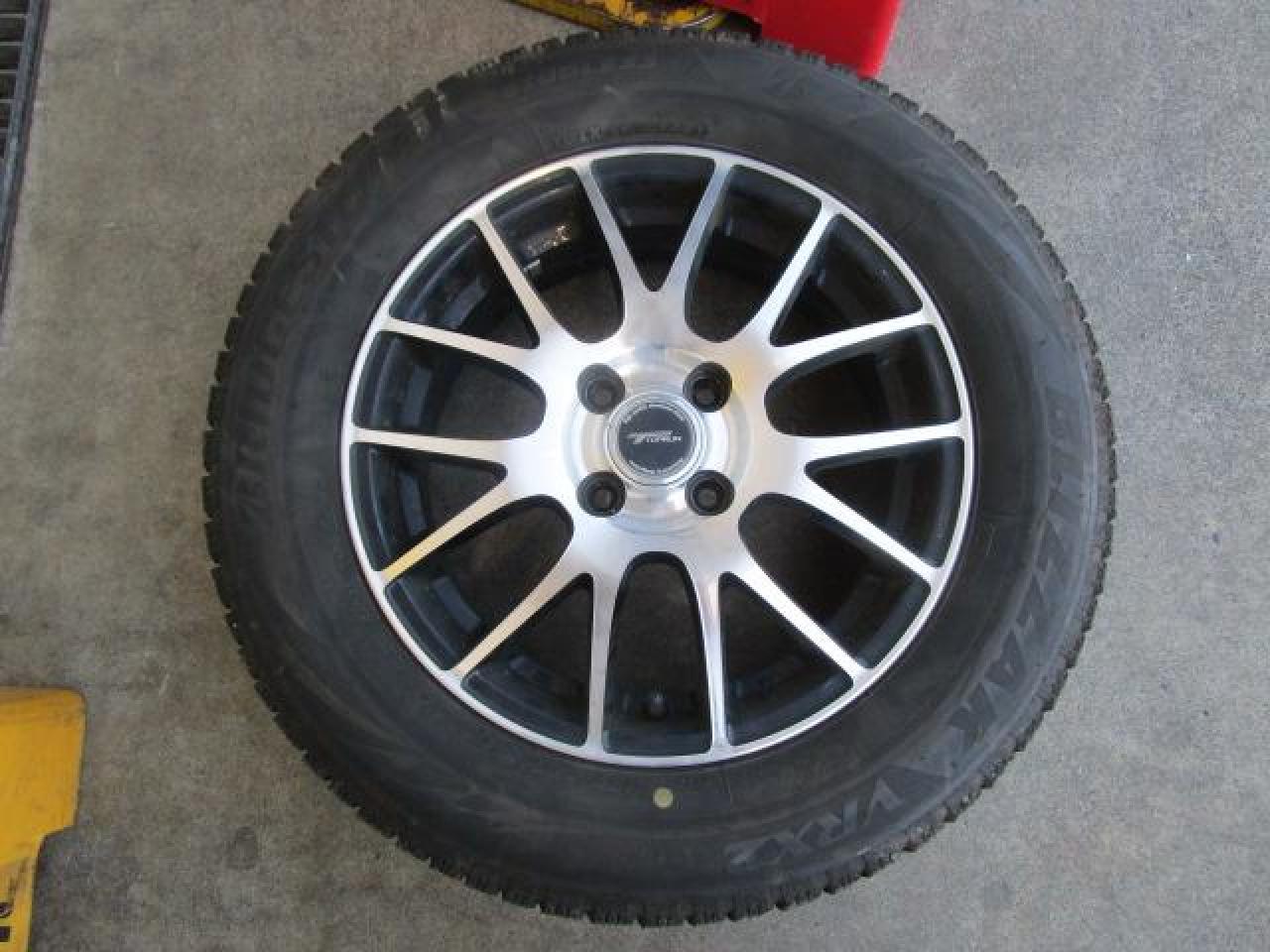 BRIDGESTONE(ブリヂストン) TOPRUN M7+ BRIDGESTONE BLLIZAK VRX2 | カー用品 スタッドレスタイヤホイールセット 15インチスタッドレスタイヤ ...