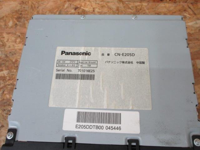 Panasonic CN-E205D | 中古品 | アップガレージ 山梨中央店 | カー用品 カーナビ(地デジ） AV一体メモリーナビ（地デジ）を通販で購入する | 中古カー＆バイク用品の ...