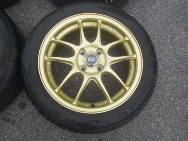 ENKEI PerformanceLine PF01 +YOKOHAMA BluEarth-GT AE51 | カー用品 タイヤホイールセット 15インチタイヤホイールセットを通販で購入する ...