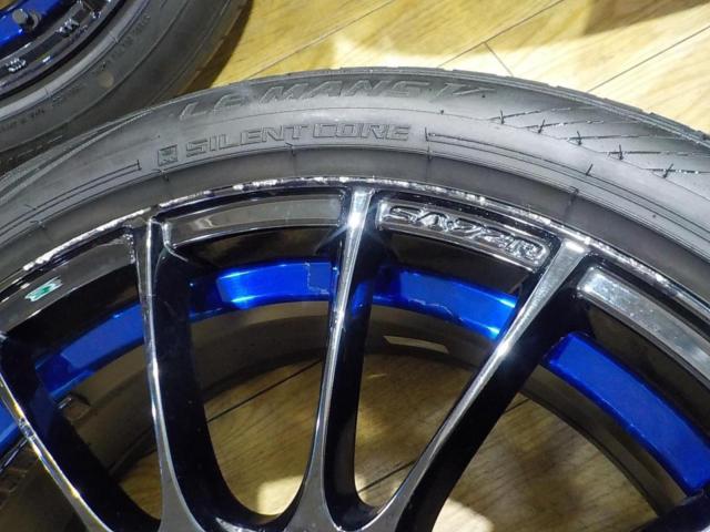 weds WedsSport SPORT SA-72R + DUNLOP LE MANSⅤ | カー用品 タイヤホイールセット 17インチ ...