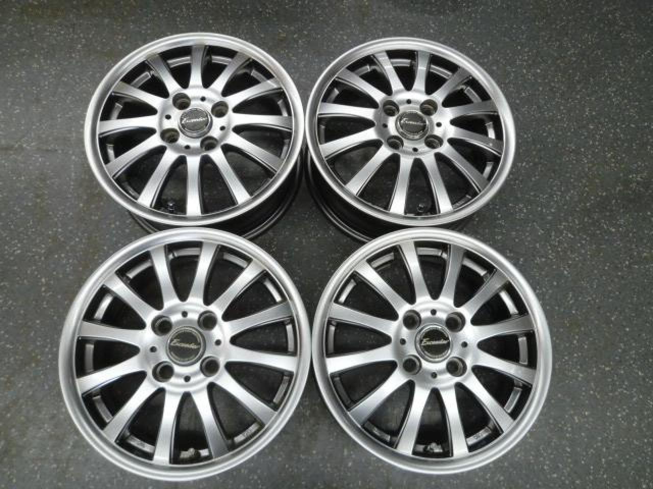 【HOT STUFF(ホットスタッフ)】Exceeder(エクシーダー) EX12 (4HOLE) | カー用品 アルミホイール 14インチホイールを通販で購入する | 中古カー＆バイク用品の ...