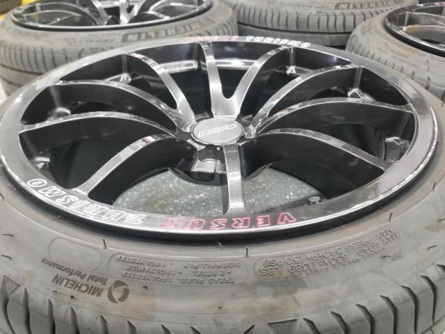 商談中6/13試着予定 RAYS(レイズ) VERSUS(ベルサス) TURISMO VT125S + MICHELIN(ミシュラン ...