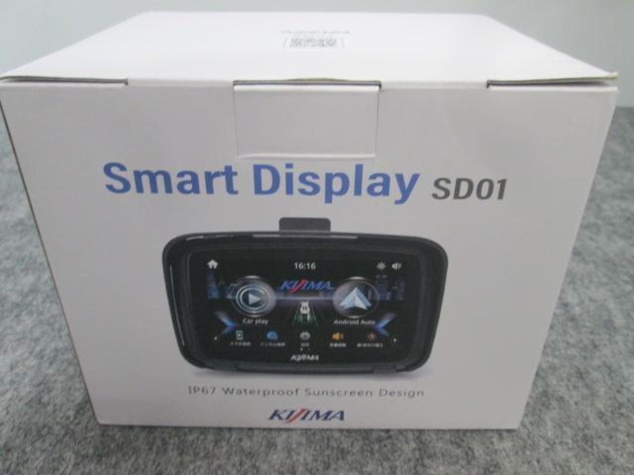 KIJIMA(キジマ) スマートディスプレイ SD01 | バイク用品 電装品 その他電装品(二輪)を通販で購入する | 中古カー＆バイク用品の販売ならアップガレージ