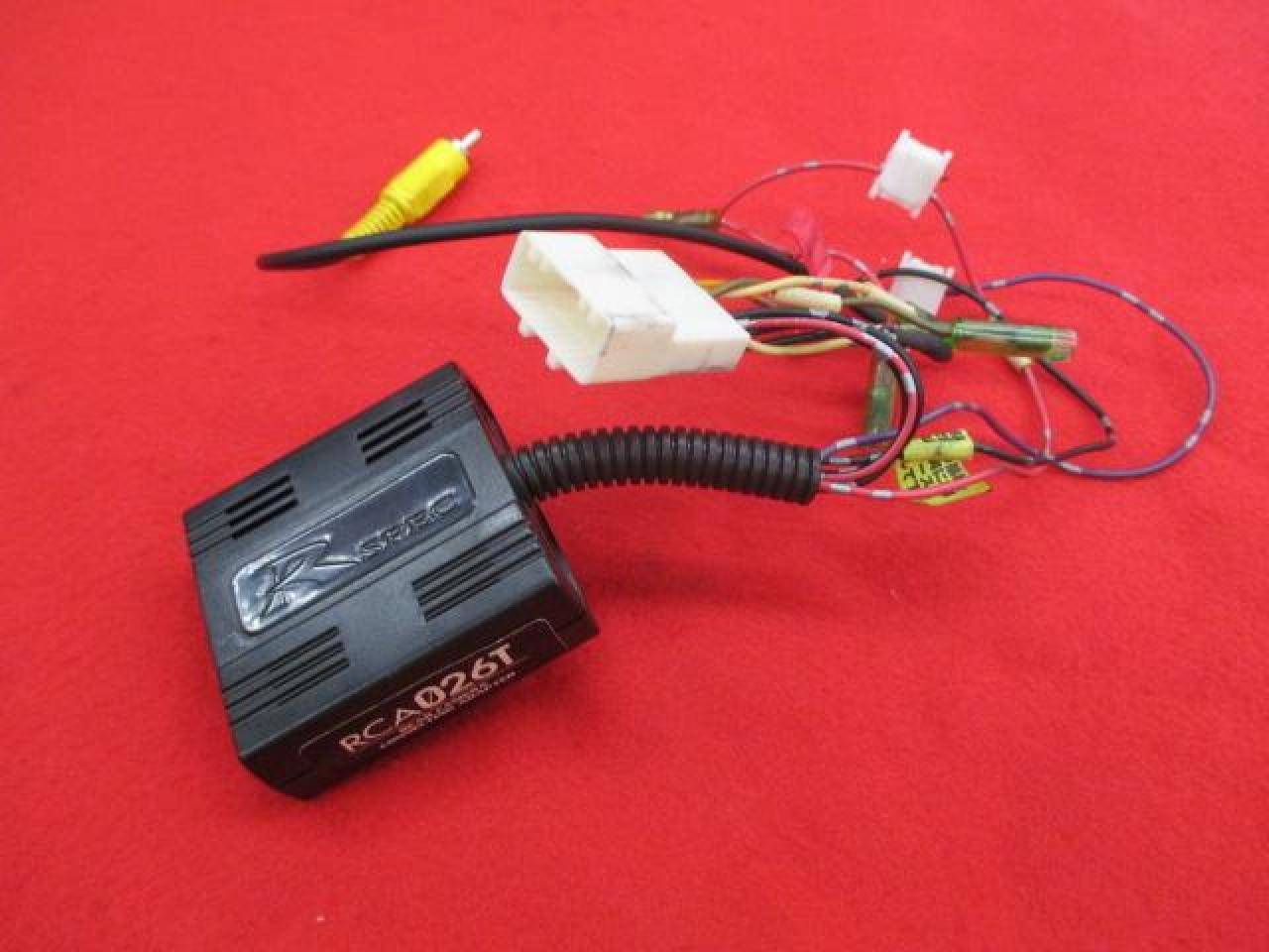 DataSystem(R-SPEC/データシステム) RCA026T バックカメラ変換アダプター | 中古品 | アップガレージ 宮崎北店 | カー用品 カーAVアクセサリー その他カーAV ...