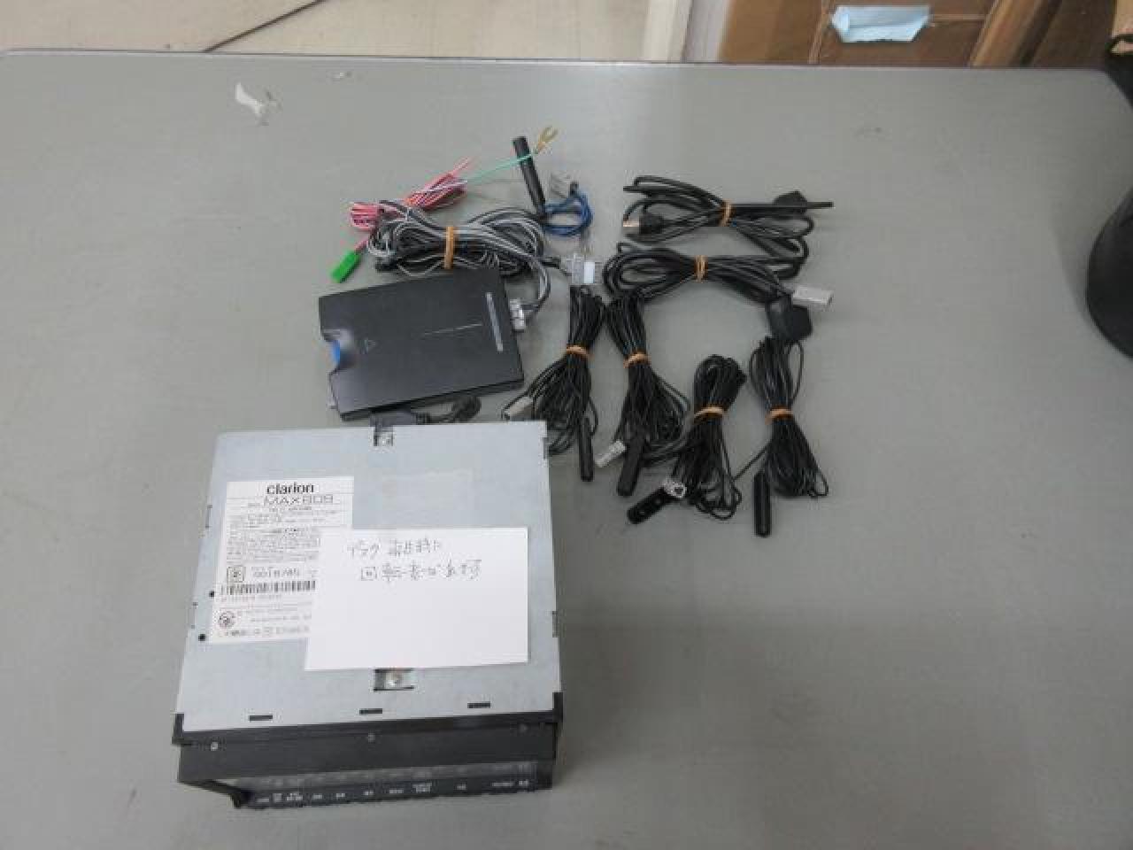 【ADDZEST/Clarion】MAX809 | 中古品 | アップガレージ 青森店 | カー用品 カーナビ(地デジ） AV一体メモリーナビ（地デジ）を通販で購入する | 中古カー＆バイク用 ...