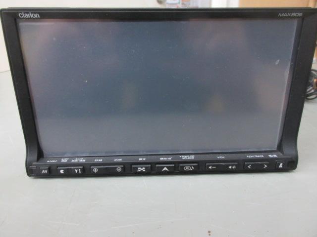 【ADDZEST/Clarion】MAX809 | 中古品 | アップガレージ 青森店 | カー用品 カーナビ(地デジ） AV一体メモリーナビ（地デジ）を通販で購入する | 中古カー＆バイク用 ...