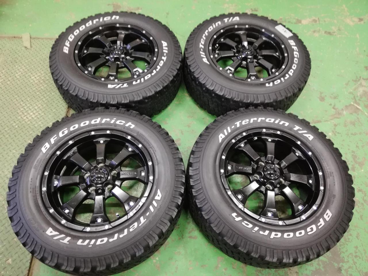 【TRISTAR INTERNATIONAL】MKW MK-46+【BFGoodrich】All-Terrain T/A 235/70R16 | カー用品 タイヤホイールセット 16インチ ...
