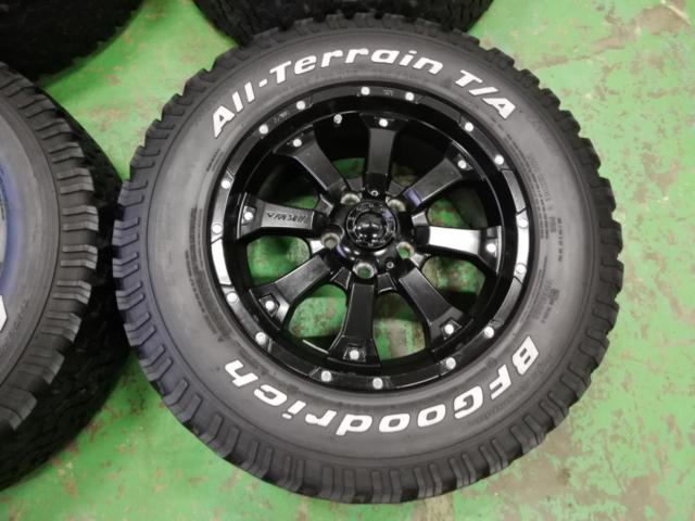【TRISTAR INTERNATIONAL】MKW MK-46+【BFGoodrich】All-Terrain T/A 235/70R16 | カー用品 タイヤホイールセット 16インチ ...