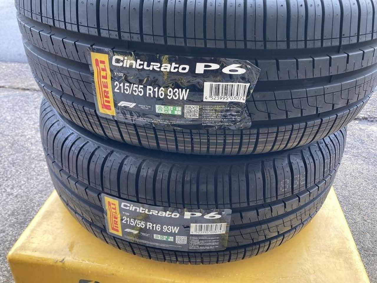 ☆未使用タイヤ☆ 2本の販売 PIRELLI Cinturato P6 215/55-16 | カー用品 タイヤ 16インチタイヤを通販で購入 ...