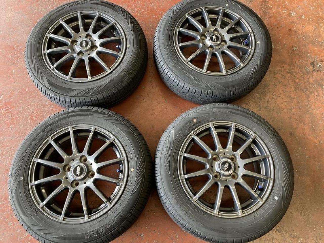 【weds(ウェッズ)】 TEAD SPORT + AUTOBACS Maxrun Efficla 165/70-14 4本セット | カー用品 タイヤホイールセット 14インチタイヤホイール ...