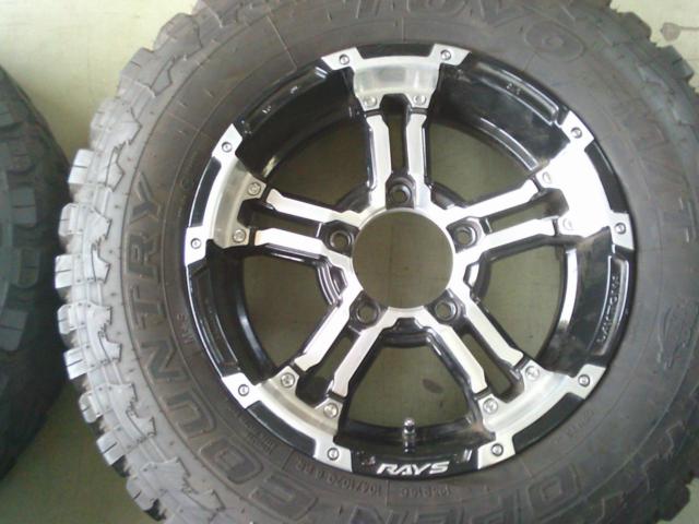 RAYS DAYTONA FDX-J + TOYO OPEN COUNTRY M/T | カー用品 タイヤホイールセット 16インチタイヤホイールセットを通販で購入する | 中古カー＆バイク用 ...