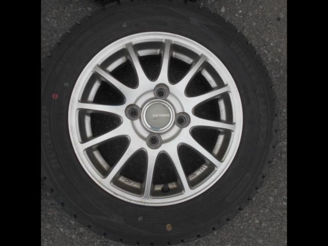 DUNLOP WINTERMAXX WM02 + BRIDGESTONE ECO FORME SE-12 | カー用品 スタッドレスタイヤホイールセット 13インチスタッドレスタイヤホイール ...