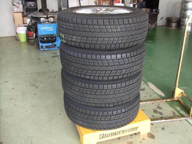 DUNLOP WINTERMAXX SJ8+ + BRIDGESTONE ECO FORME SE-12 | カー用品 スタッドレスタイヤホイールセット 17インチスタッドレスタイヤホイール ...