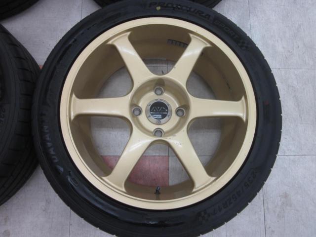 YOKOHAMA AVS MODEL 6+DAVANTI PROTOURA SPORT | 中古品 | アップガレージ 秦野インター店 | カー用品 タイヤホイールセット 17インチタイヤ ...