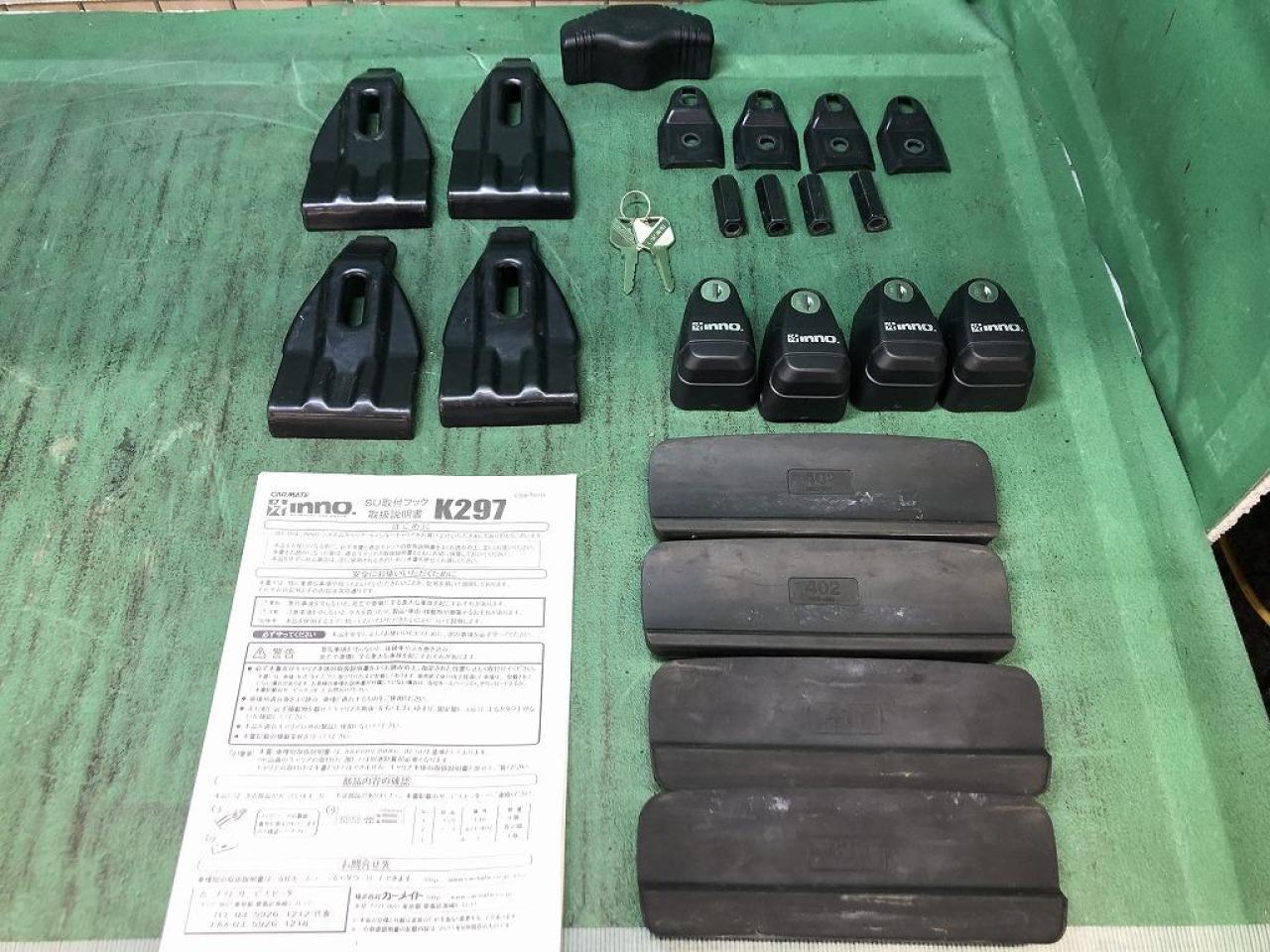 INNO [K297]取付フック | カー用品 キャリアを通販で購入する | 中古カー＆バイク用品の販売ならアップガレージ