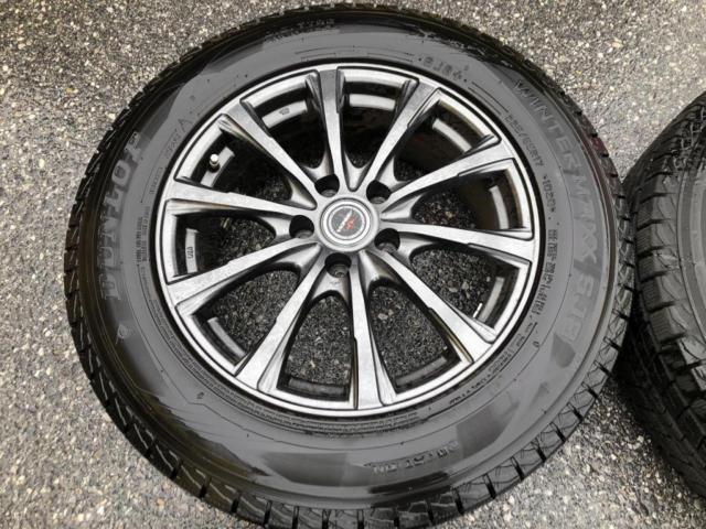 【DUNLOP(ダンロップ)】 AIRNOVA SB10+【DUNLOP】WINTERMAXX SJ8+ 4本セット | カー用品 スタッドレスタイヤホイールセット 17インチスタッドレス ...