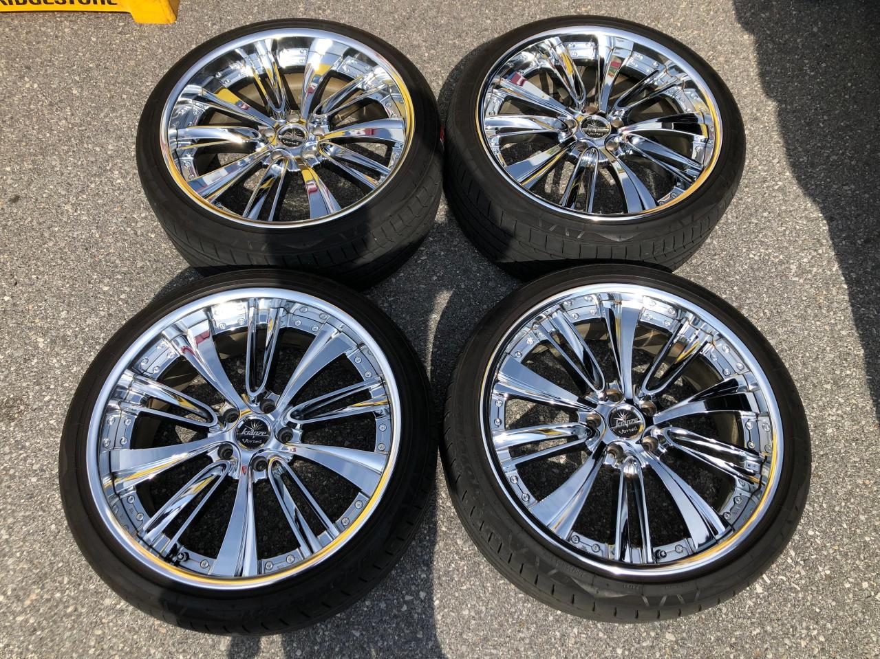 【weds(ウェッズ)】kranze(クレンツェ) Kranze Vorteil+TOYO PROXES FD1 245/40R20 4本セット | 中古品 | アップガレージ 滋賀彦根店 ...