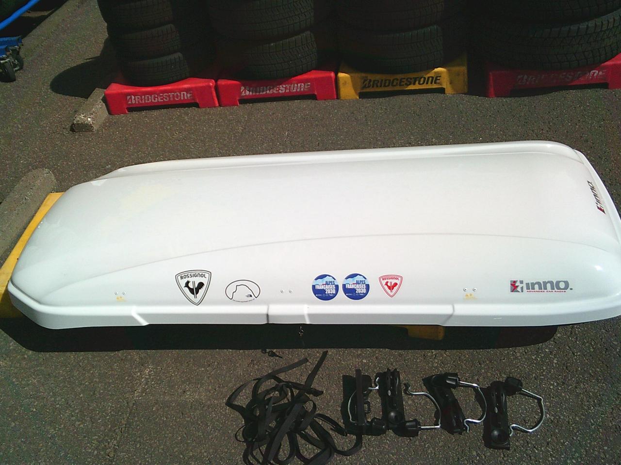 INNO BRQ55 ルーフボックス55【店頭販売のみ】 | カー用品 キャリア ルーフBOXを通販で購入する | 中古カー＆バイク用品の販売ならアップガレージ