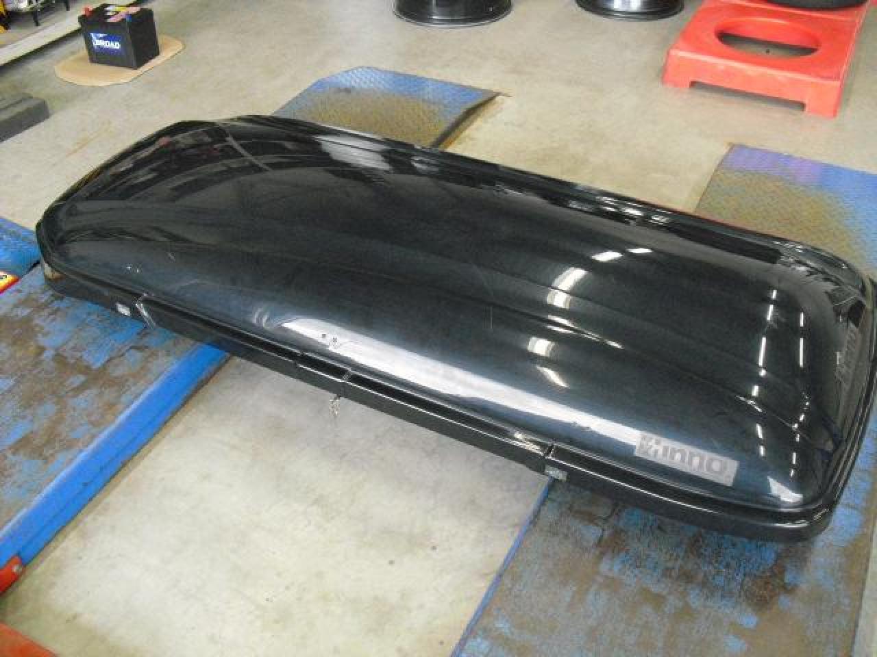 INNO ルーフボックス55 BR55 | 中古品 | アップガレージ 札幌東雁来店 | カー用品 キャリア ルーフBOXを通販で購入する | 中古カー＆バイク用品の販売ならアップガレージ