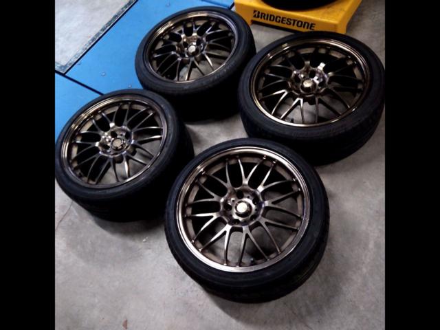 【インセット実測になります】【RAYS(レイズ)】VOLK RACING(ボルク レーシング) SE37A+【BRIDGESTONE ...