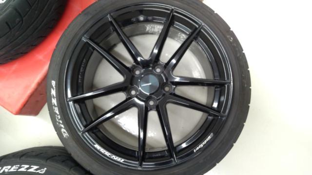 Weds Sport RN-55M + 【DUNLOP】DZ101 | カー用品 タイヤホイールセット 18インチタイヤホイールセットを通販で購入する | 中古カー＆バイク用品の販売ならアップガレージ