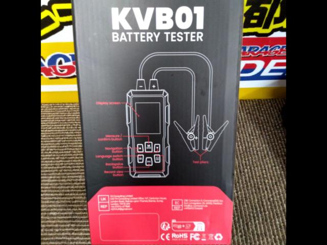KAIWEETS バッテリーテスター KVB01 | 中古品 | アップガレージ 宮崎都城店 | カー用品 メンテナンス 工具を通販で購入する | 中古カー＆バイク用品の販売ならアップガレージ