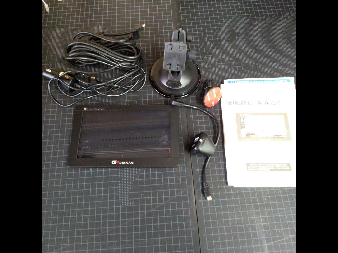 DIANAVI DNK-7657JD ドライブレコーダー付ポータブルナビ 2017年データ | カー用品 カーナビ(地デジ） ポータブルメモリーナビ（地デジ)を通販で購入する | 中古カー ...