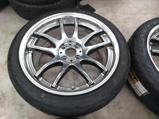 WORK EMOTION CR2P + FINALIST 595 EVO【気合の入ったコンパクトCARに!是非試着を♪】 | カー用品 タイヤホイールセット 17インチタイヤホイールセットを ...