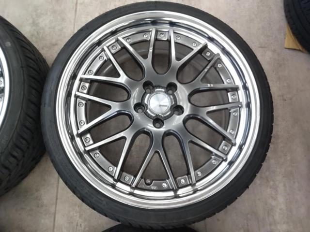 WORK Lanvec LM1 + HAIDA HD921【オデッセイ!エスティマに!是非試着を♪】 | 中古品 | アップガレージ ホイールズ相模原陽光台店 | カー用品 タイヤホイール ...