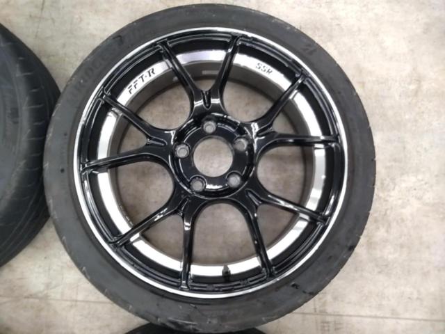 TANABE SSR SERIES FFT-R GTX02 + BRIDGESTONE Adrenalin RE004 + BRIDGEST | カー用品 タイヤホイールセット 17インチ ...