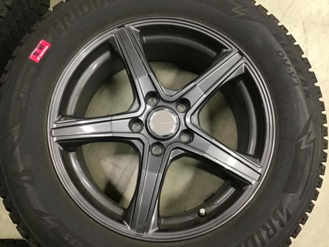 BRIDGESTONE TOPRUN + BRIDGESTONE BLIZZAK DM-V3 4本セット | カー用品 スタッドレスタイヤホイールセット 17インチスタッドレスタイヤホイール ...