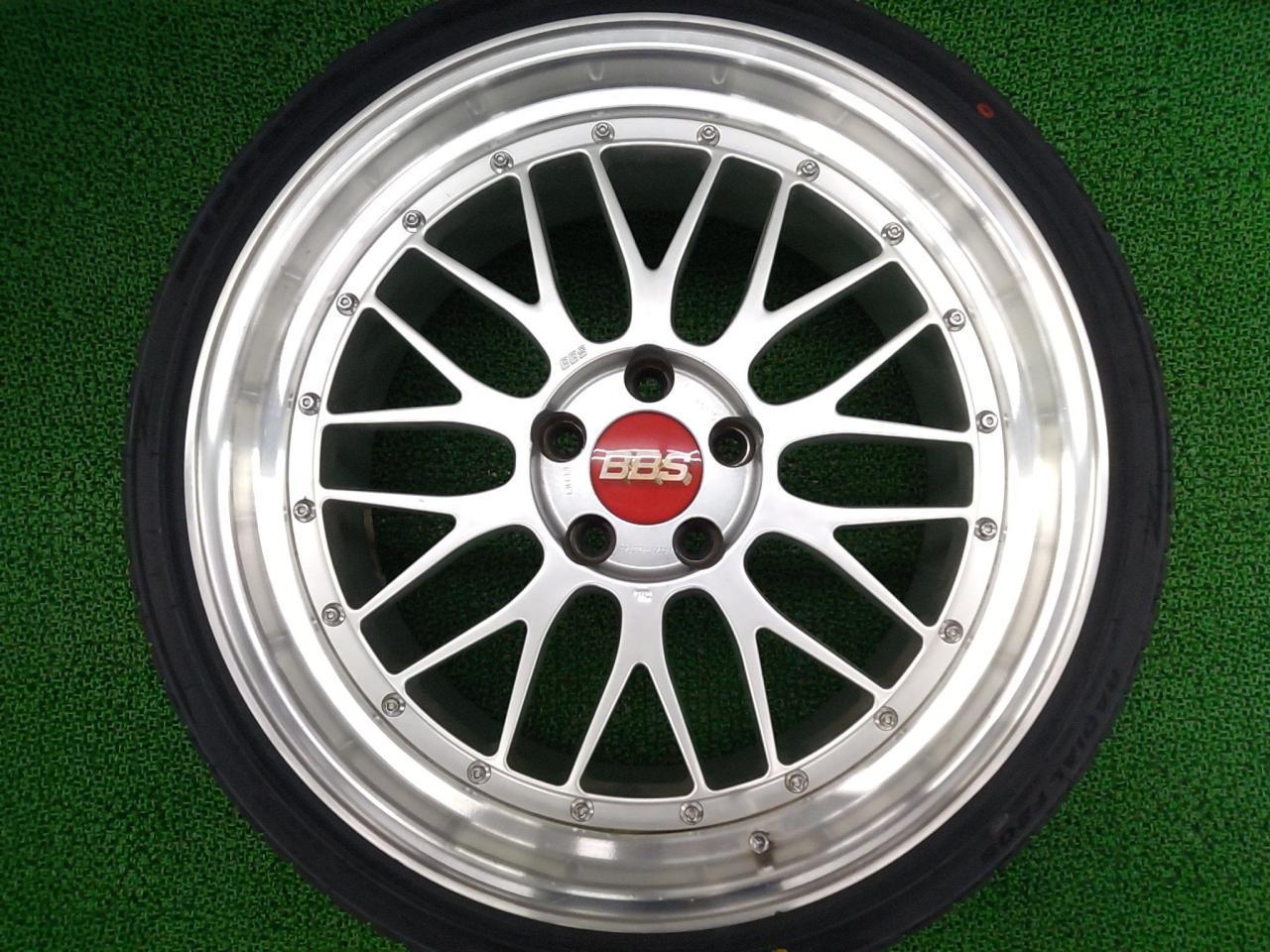 BBS(ビービーエス) LM(LM118 + LM119) + MINERVA F205【新品タイヤ付き!!!】 | 中古品 | アップガレージ ホイールズ千葉市原店 | カー用品 タイヤ ...