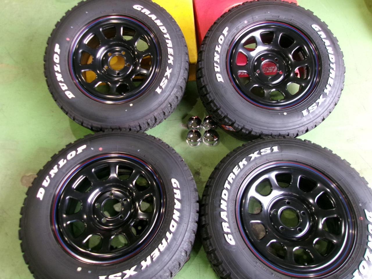 MLJ DAYTONA SS + DUNLOP GRANDTREK XS1 | カー用品 タイヤホイールセット 16インチタイヤホイールセットを通販で購入する | 中古カー＆バイク用品の販売 ...