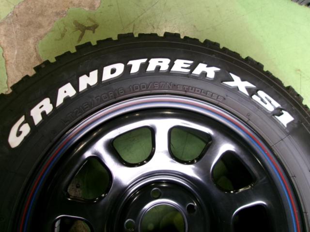 MLJ DAYTONA SS + DUNLOP GRANDTREK XS1 | カー用品 タイヤホイールセット 16インチタイヤホイールセットを通販で購入する | 中古カー＆バイク用品の販売 ...