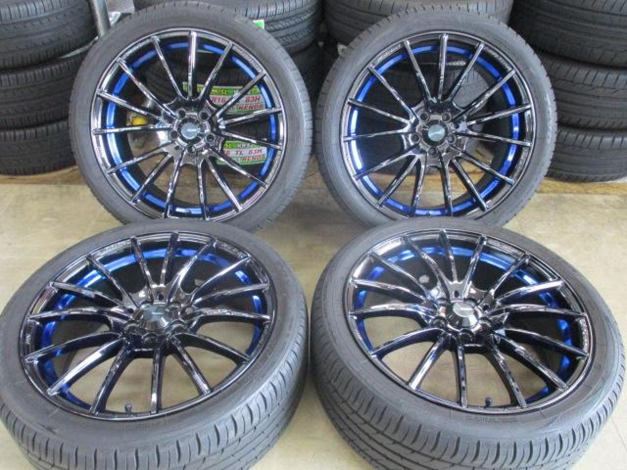 weds WedsSport SA-35R (BLCⅡ) + TOYO NANOENERGY 3 | カー用品 タイヤホイールセット 18インチタイヤホイールセットを通販で購入する | 中古 ...