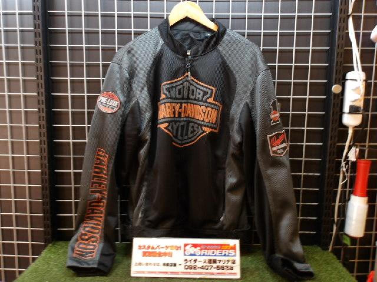 【HarleyDavidson】98233-13VM BAR & SHIELDロゴメッシュジャケット サイズM | 中古品 | アップガレージ ...