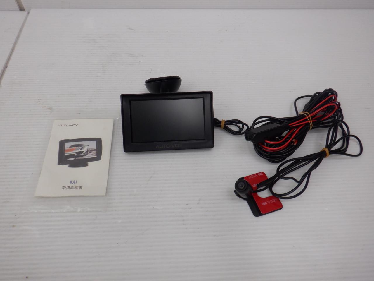 AUTO･VOX M1 オンダッシュモニター バックカメラ付 | 中古品 | アップガレージ 福岡博多店 | カー用品 オンダッシュモニター ...